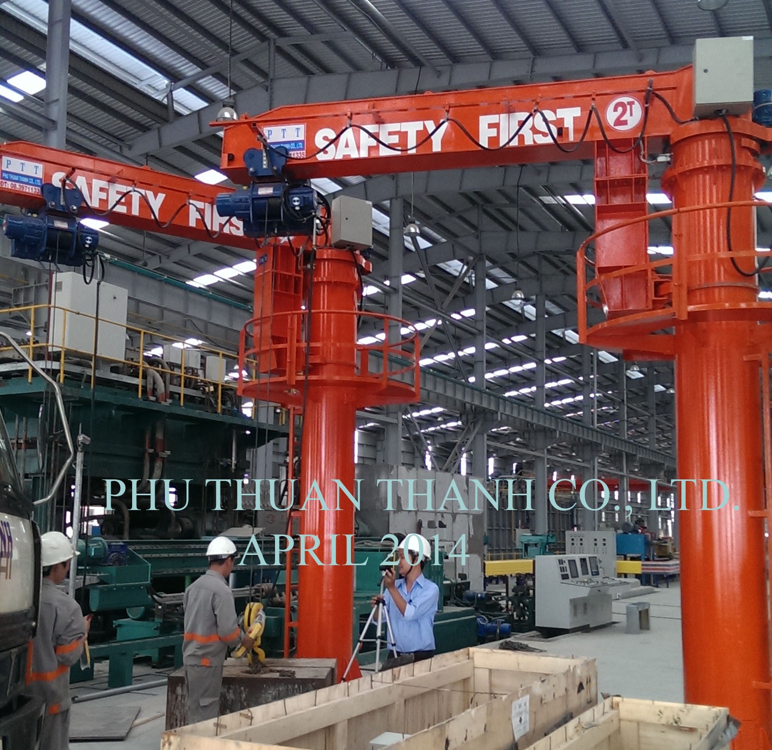 Cầu Trục Cổng Trục Phú Thuận Thành - Công Ty TNHH Phú Thuận Thành | ở ...