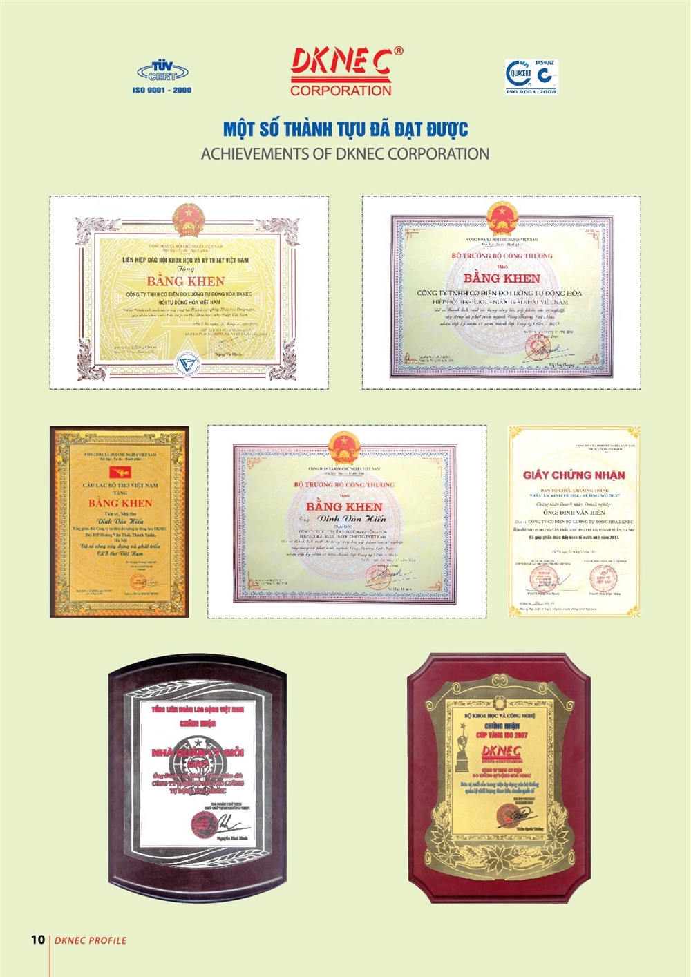 Tự Động Hóa DKNEC - Công Ty Cổ Phần Tập Đoàn DKNEC | ở tại Hà Nội